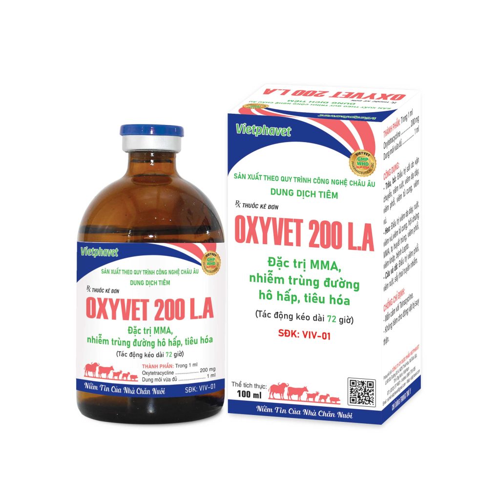 OXYVET 200 L.A - Vietphavet
